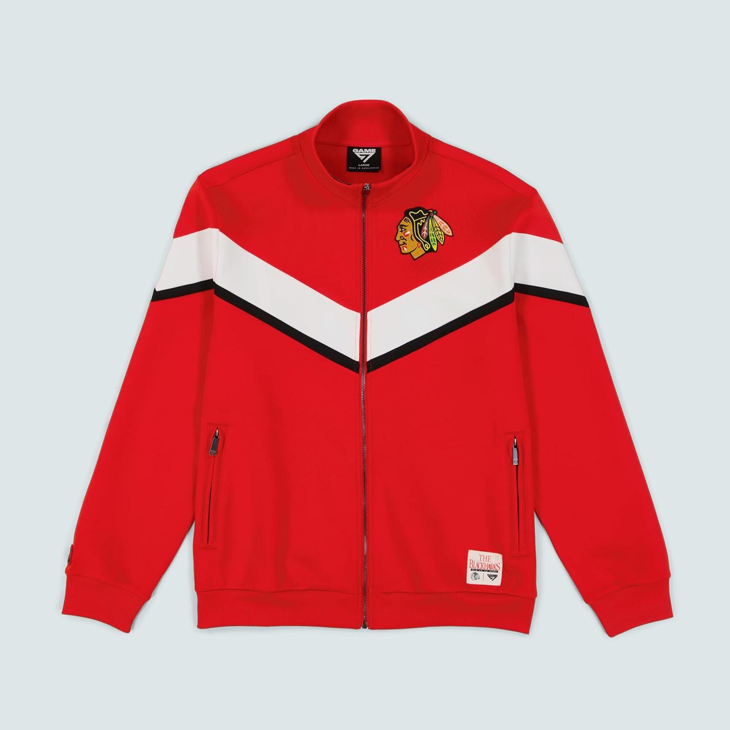 GAME 7 Men’s X NHL Officially Licensed Long Sleeve Neoprene Zip Up ...